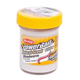 Powerbait: White Bloodworm - Baitshop